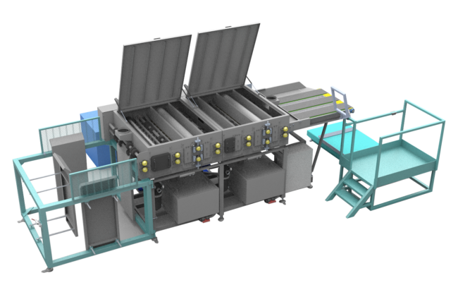 Layer pad washer | Numafa Cleaning & Automation